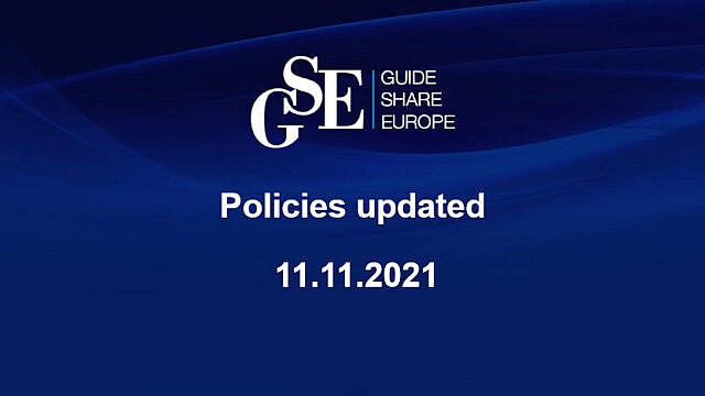 GSE Policies updated - GSE Guide Share Europe