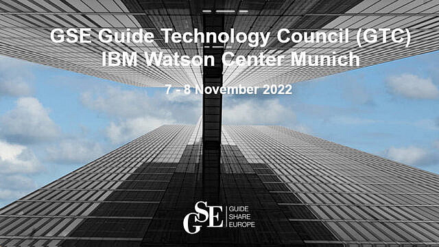 GSE Guide Share Europe - European non-profit IT knowledge network