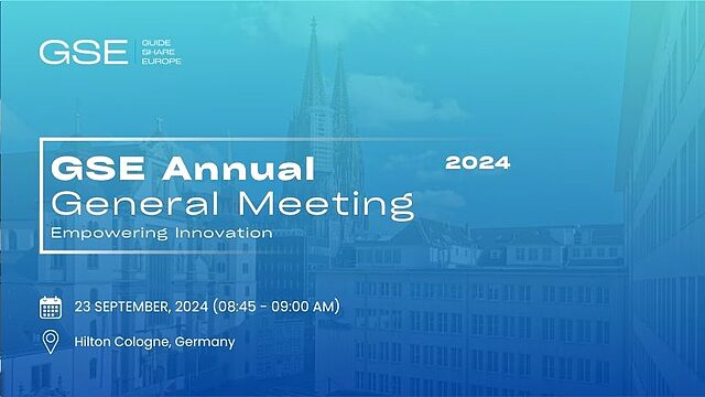 GSE Annual General Meeting 2024 - GSE Guide Share Europe