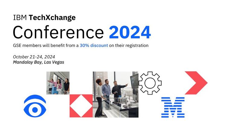 IBM TechXchange in Las Vegas on 21-24 October 2024: GET A 30% DISCOUNT ...