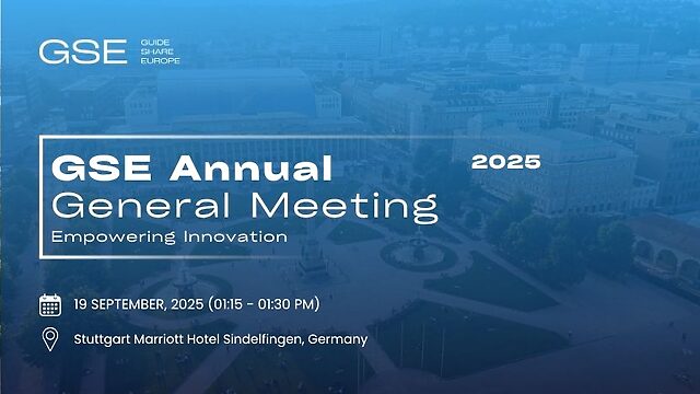 GSE Annual General Meeting 2025 - GSE Guide Share Europe